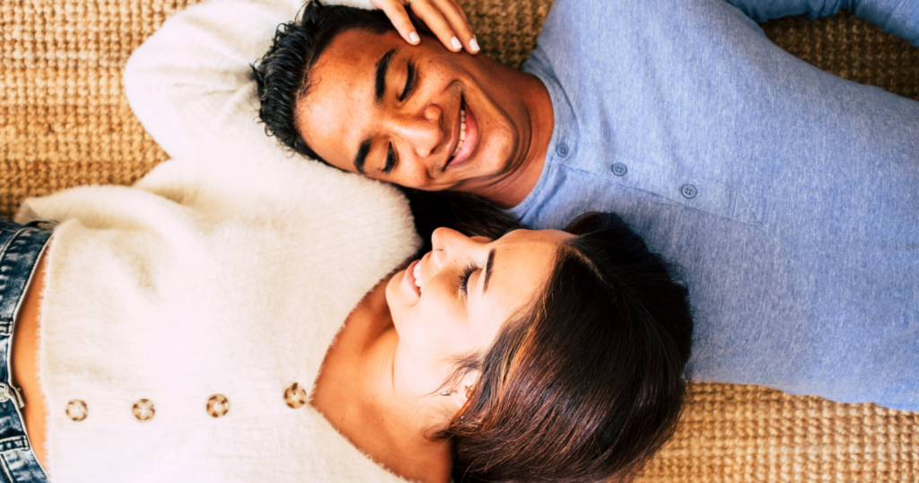 If a woman feels safe and secure around you, she’ll usually display ...