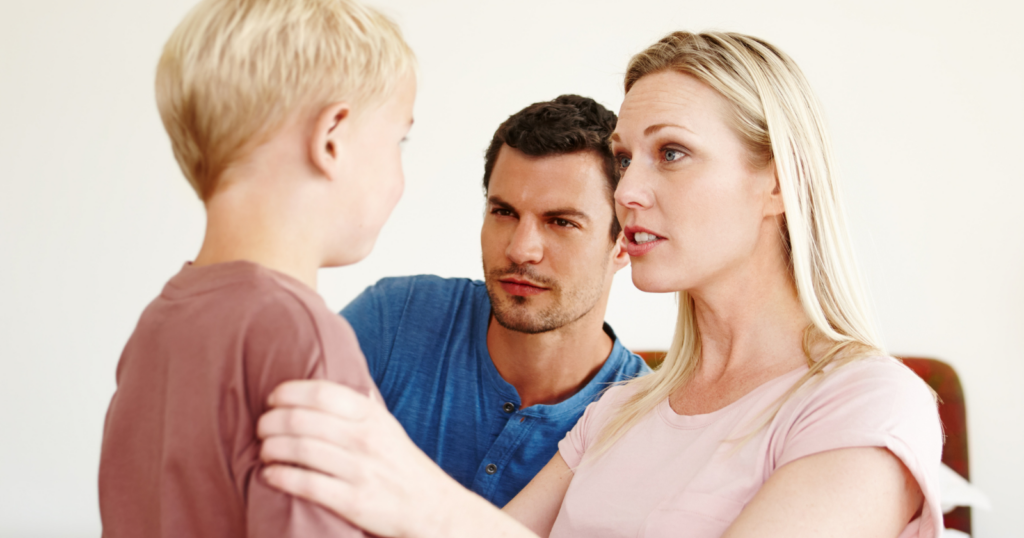 People who discipline their children without being mean and harsh ...