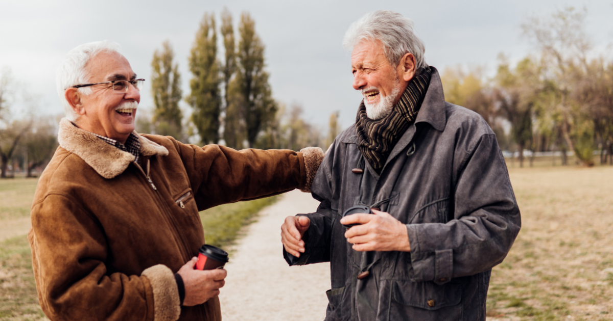 People who maintain a playful sense of humor in their 70s and beyond ...