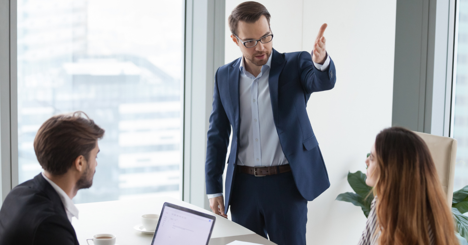 People who constantly interrupt and speak over others usually display ...