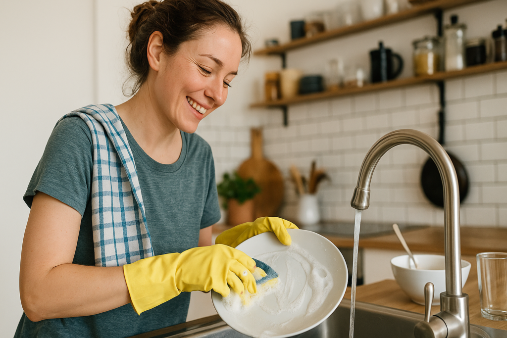 People who immediately wash dishes after eating tend to share 7 ...