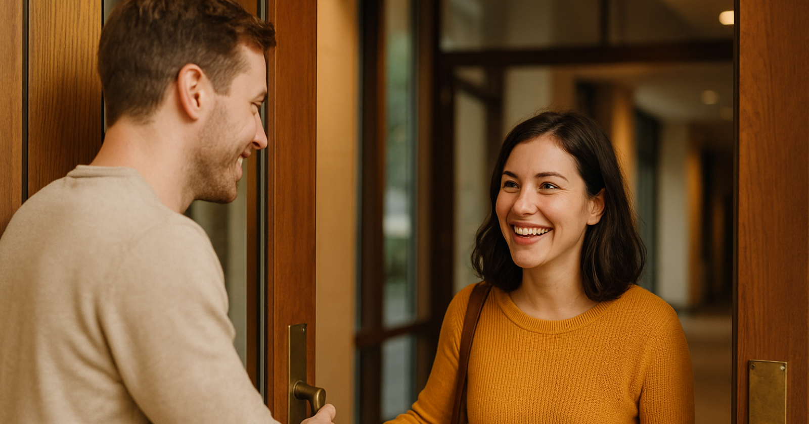 If you automatically hold doors open for people behind you, psychology ...