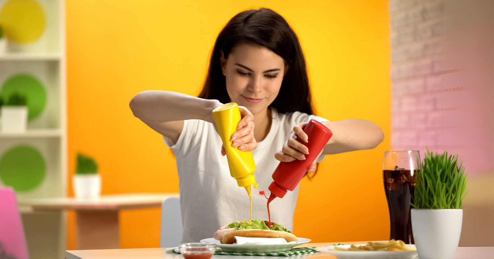 People who put ketchup on almost everything they consume usually ...