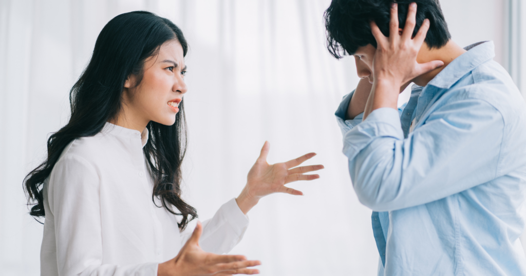 If someone is fed up with you without saying it, they'll usually ...