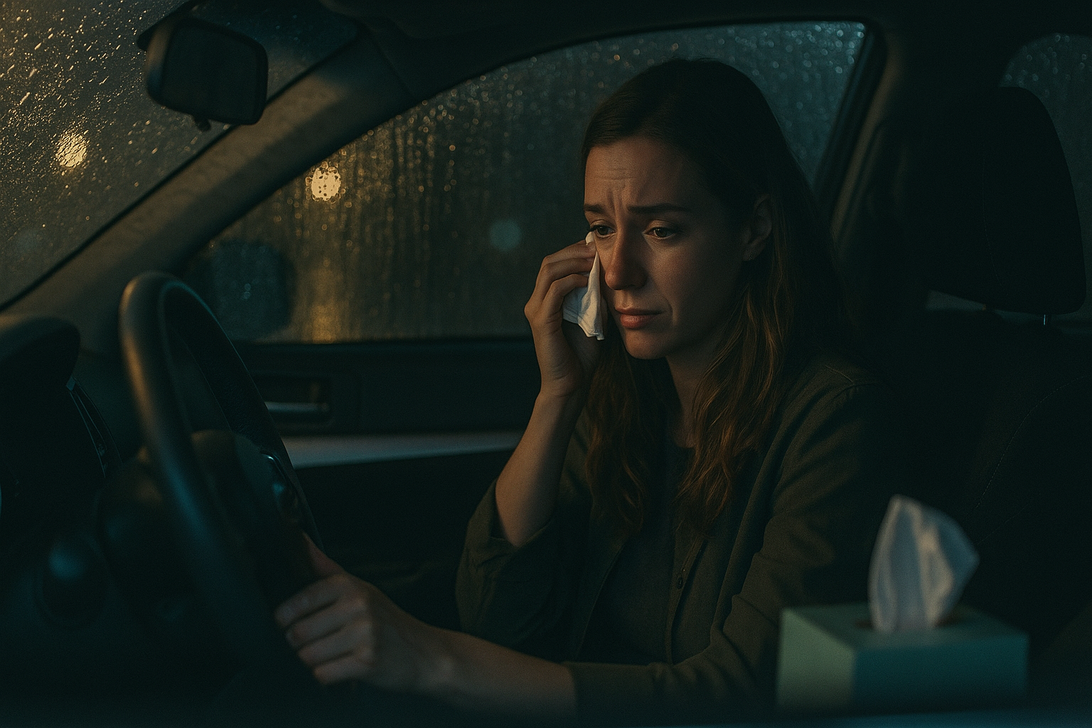 Psychology says people who only cry in their cars typically display ...