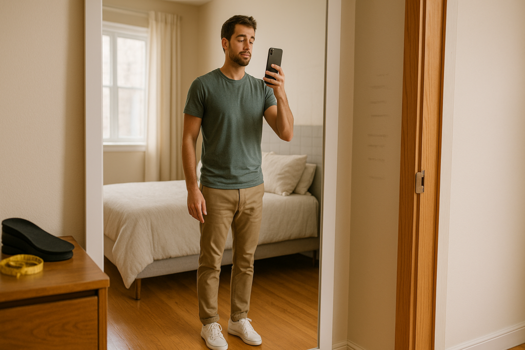 Men who lie about their height by 'just a bit' typically exhibit these ...