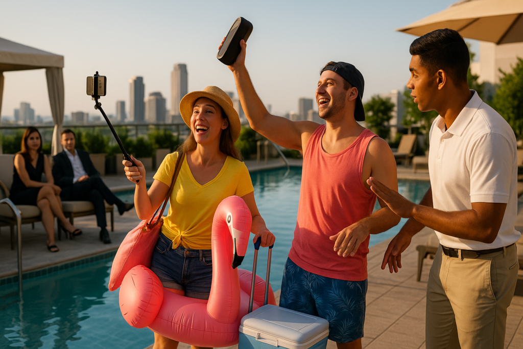 8 cringey things lower-middle-class people do at luxury hotels